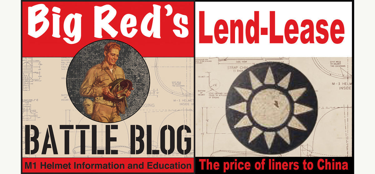 Helmet Liners to China: U.S. Lend-Lease in WWII – J. Murray Inc. 1944