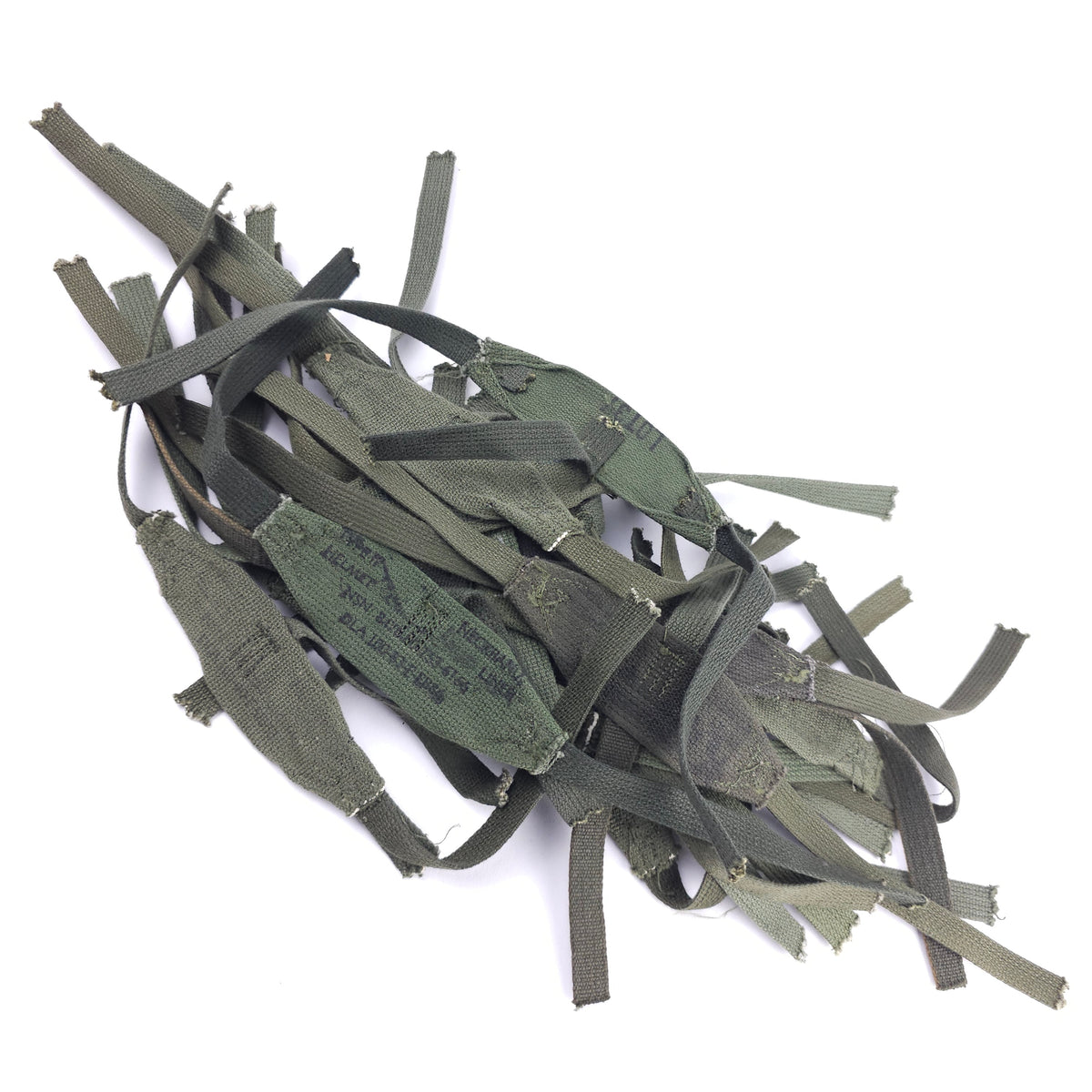 M1-Helm-Nackenband – 3-Punkt-Vietnamkriegszeit – Original – Asst-Daten ...