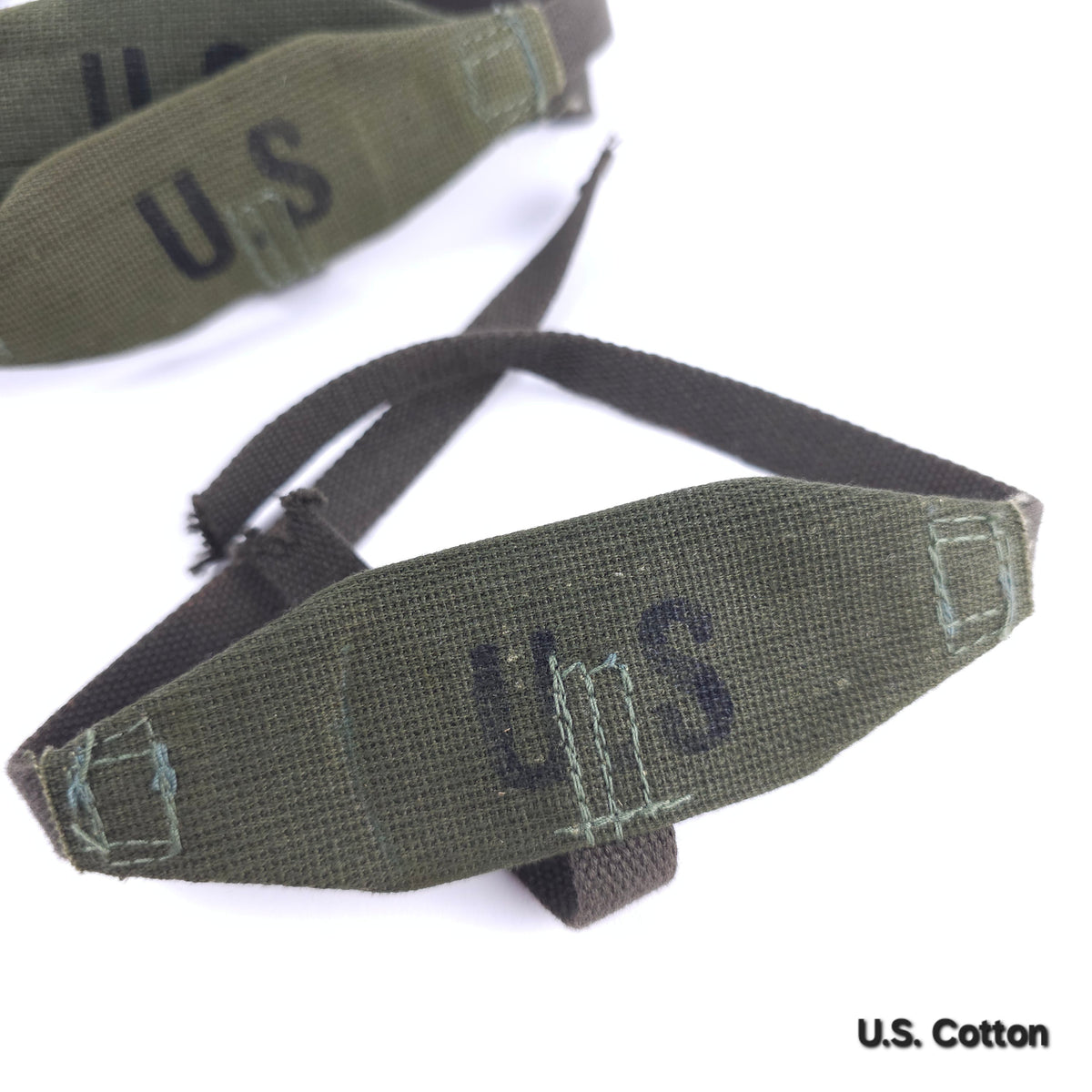 M1 Helmet Liner Neckband - Vietnam War 3-Point Type - Original - Mfg ...