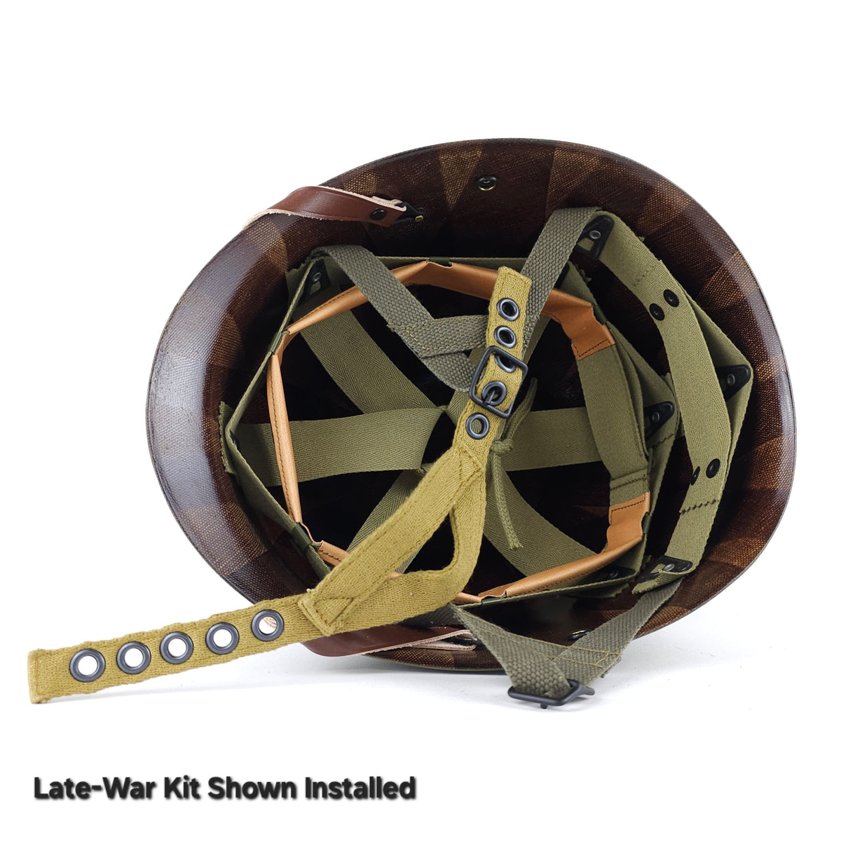WWII Paratrooper Helmet Liner Kit – Early to Late War Reproduction – J ...